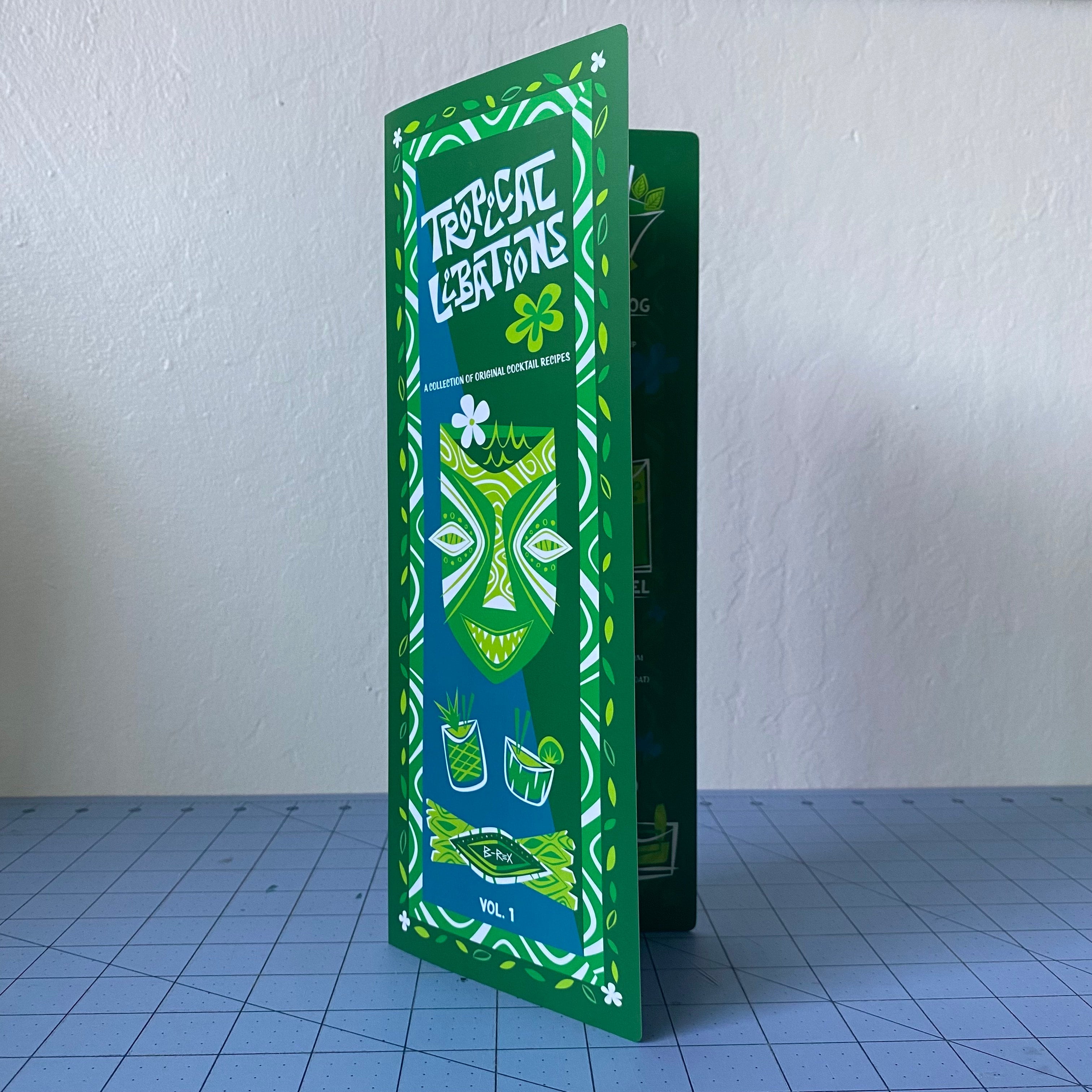 Cocktail Menu: Tropical Libations Vol. 1 | B-Rex Outpost