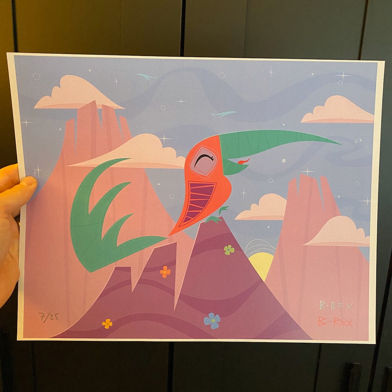 Print Tip Top Toucan B Rex